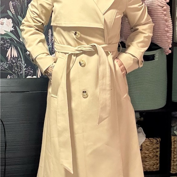 Express | Jackets & Coats | Express Cream Trench Coat | Poshmark
